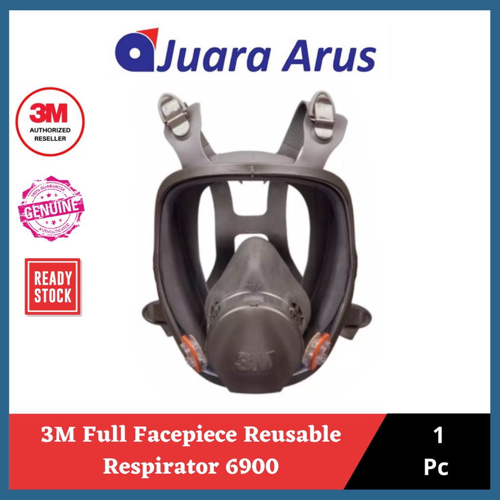 3M 6900 Full Facepiece Reusable Respirator (1 Pc) | Shopee Malaysia