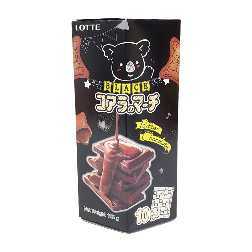 [DONKI] LOTTE Halal Black Koala’s March Biscuits Family Pack | Shopee ...
