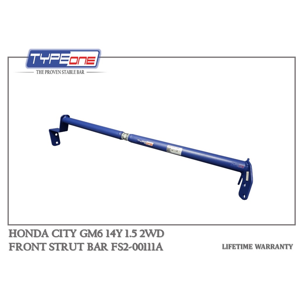 Type One Bar - For Honda City I-Vtec 14Y 1.5 2WD (Blue Color) | Shopee ...