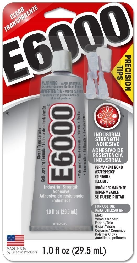 E6000 Clear 1.0oz / 29.5ml with Precision Tips (MADE IN USA) | Shopee Malaysia