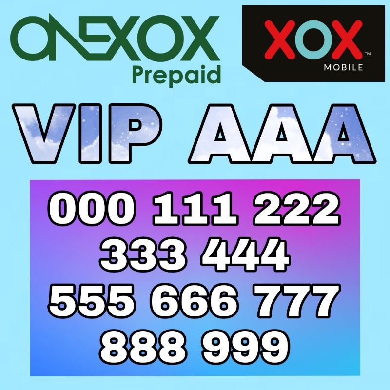 VIP NUMBER AAA SERIES | Shopee Malaysia