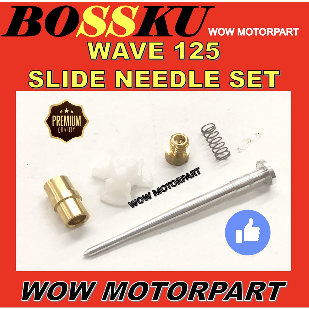 WAVE 125 NEEDLE SLIDE WAVE 125 SLIDE NEEDLE SET WAVE125 CARBURATOR ...