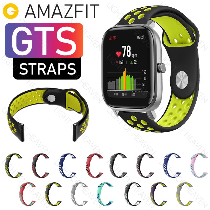 Amazfit GTS 4 3 2 2e mini GTR 4mm Bip Lite U S Pop Pro Strap smart ...