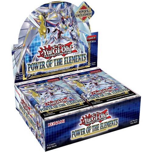 Konami YUGIOH TCG Power of the Elements English ver Booster pack Box POTE-EN Elemental HERO Neos ...