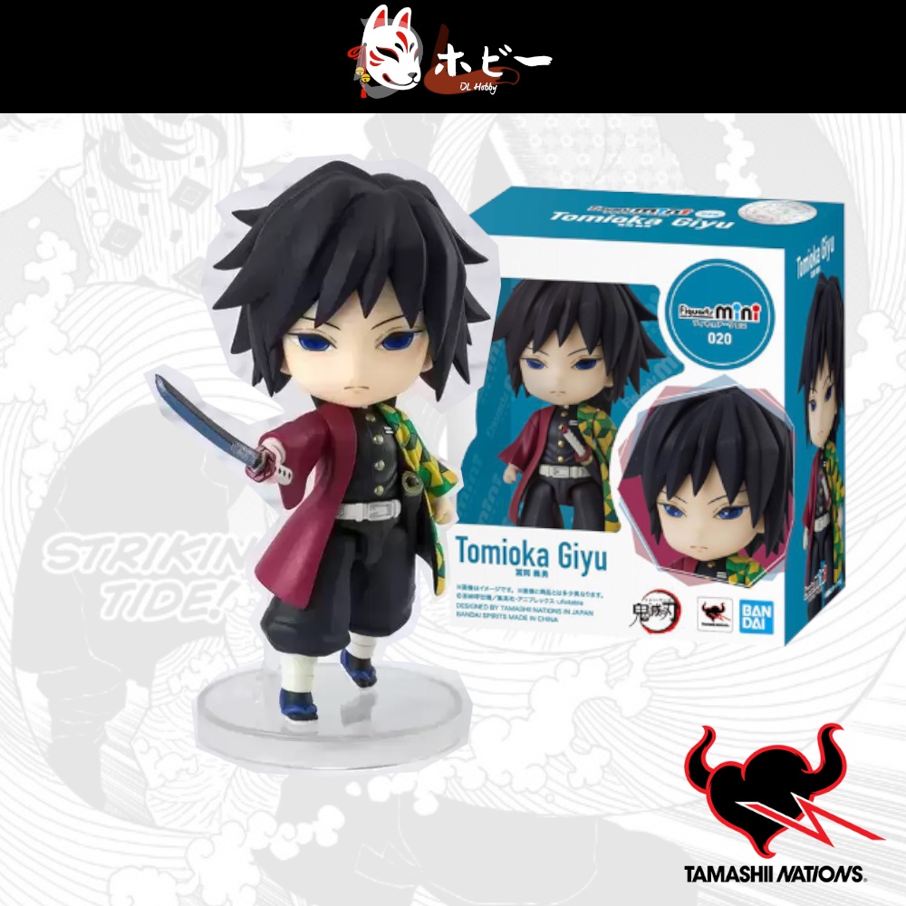 Demon Slayer Min Giyu 020 Mini Figuart Official Tamashii Nation Figure ...
