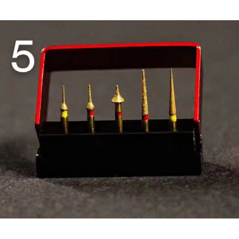 Jinzuan Dental Crown Pulp Inlay Veneer Restoration Pit and Fissure Bur ...