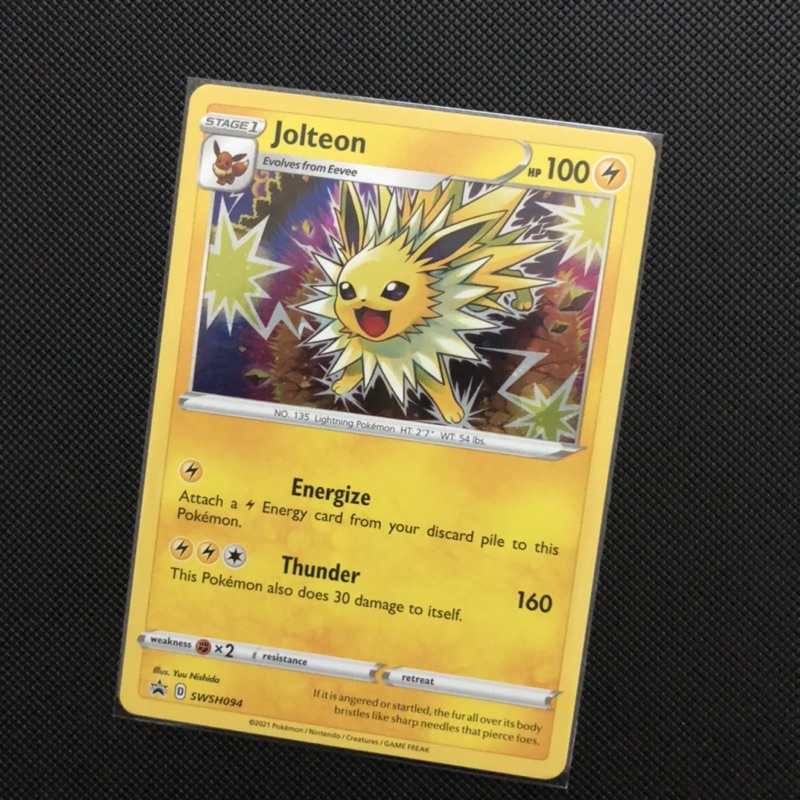 Pokemon TCG - Jolteon Holo Promo SWSH094 Official PTCG | Shopee Malaysia