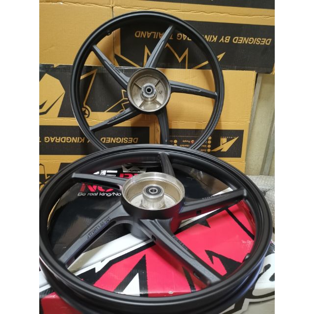 King drag sport rim 511 rapido sport rim 501 cutting for ex5 dream / wave100 | Shopee Malaysia