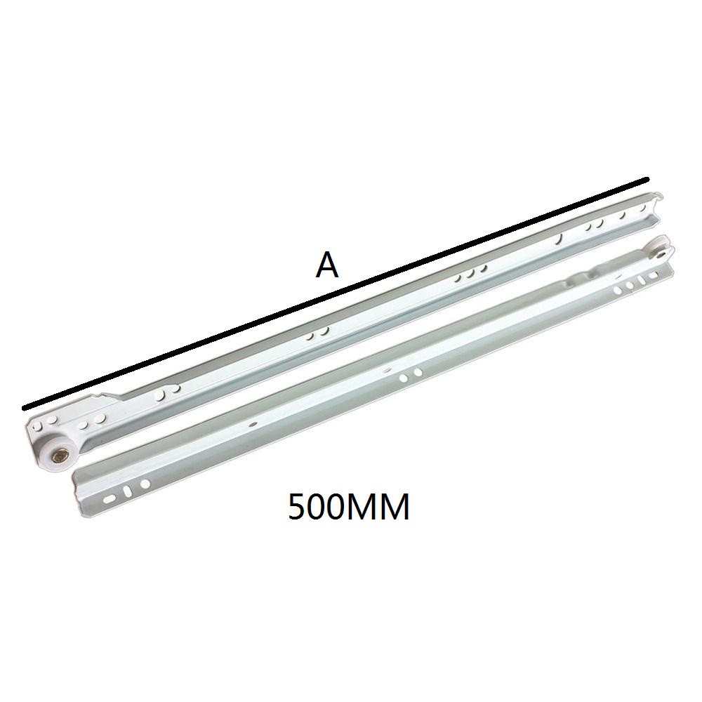 🌱IMP🌱 Heavy Duty Furniture Drawer Slide Roller Runner Rail Laci (1SET ...