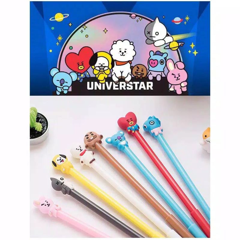 Bts BT21 Pen/BTS Character Pen/BTS Pen/BTS Character Pen | Shopee Malaysia