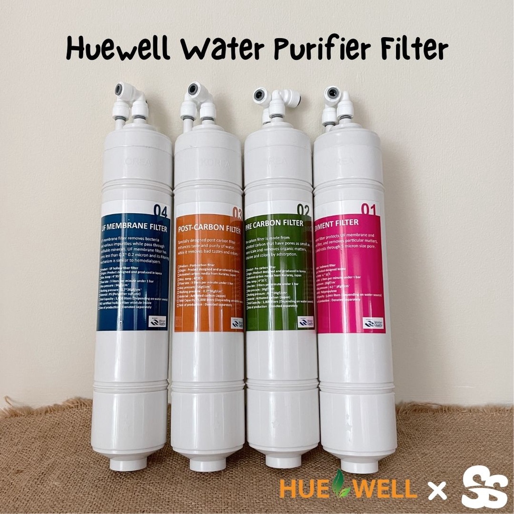 Huewell Halal Alkaline Water Purifier - Sediment, Precarbon, Postcarbon ...