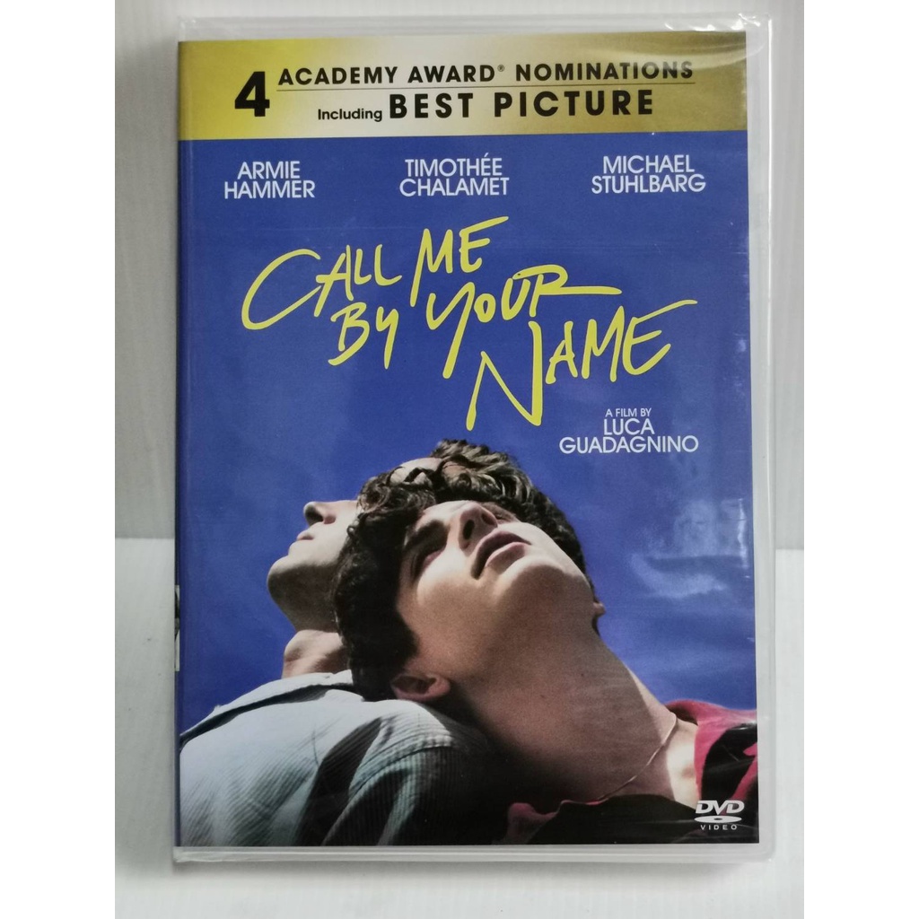 DVD: Call Me by Your Name (2017) "Armie Hammer Timothee Chalamet "A ...