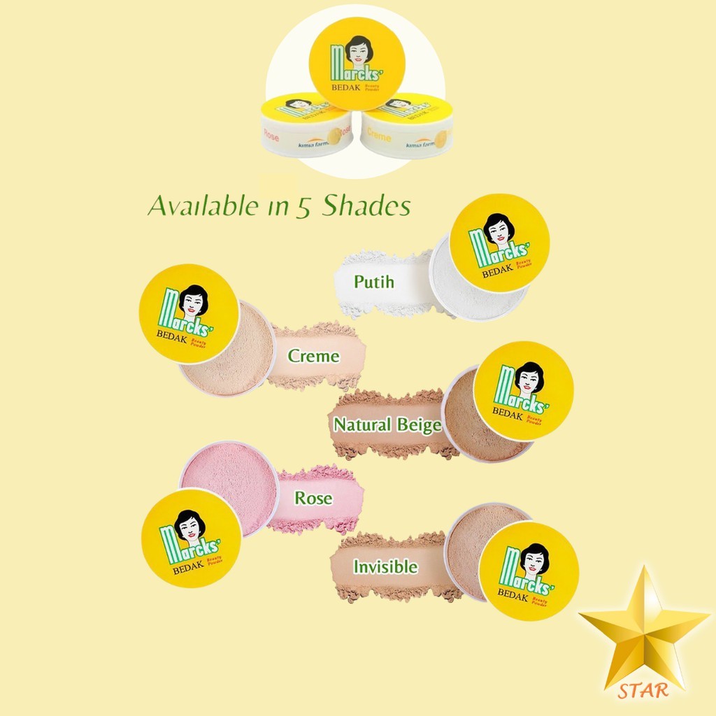 As Marcks Loose Powder 40 Grams 40gr 40g 40 gr | Shopee Malaysia