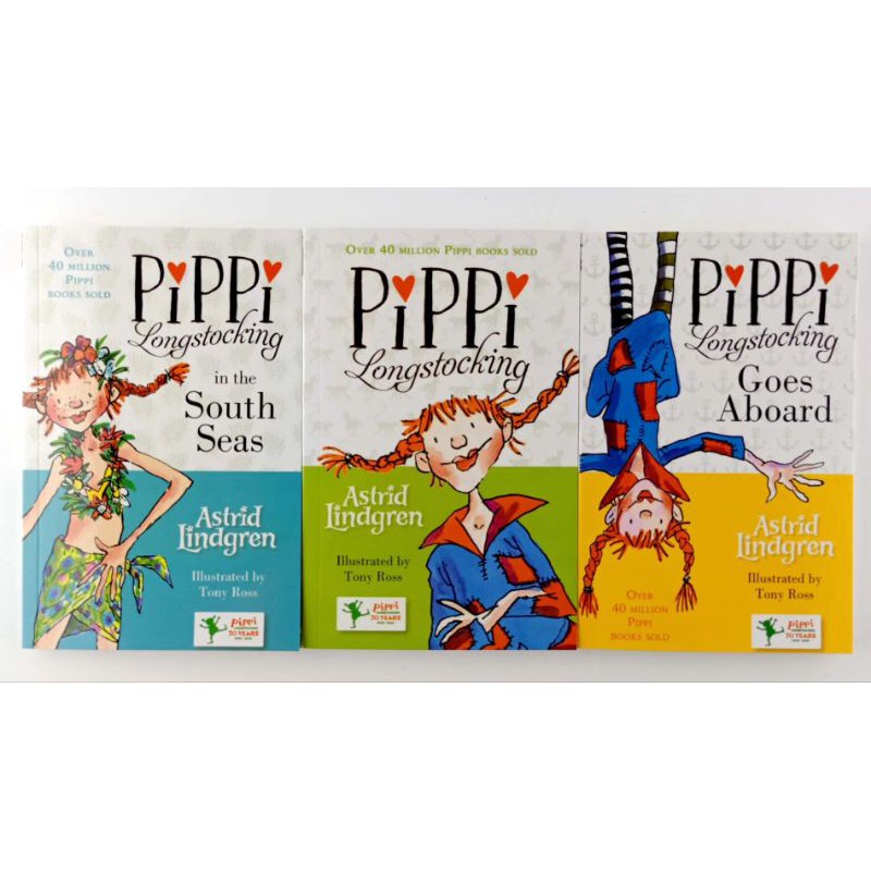 PIPPI Longstocking Collection (3Books) | Shopee Malaysia
