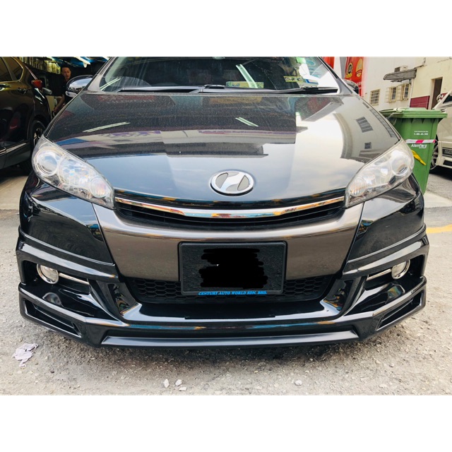 Toyota wish S / A Admiration Bodykit Body kit front rear side lip skirt ...