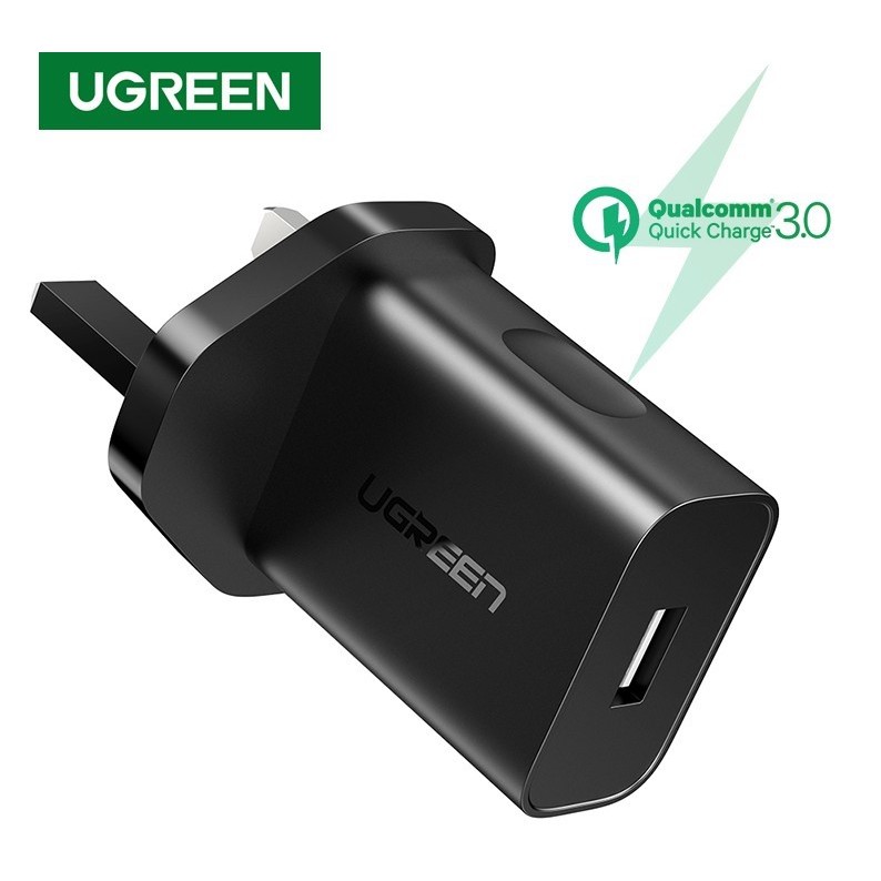 UGREEN 18W Type-A Phone Charger / Android USB-A Fast Charging Power ...