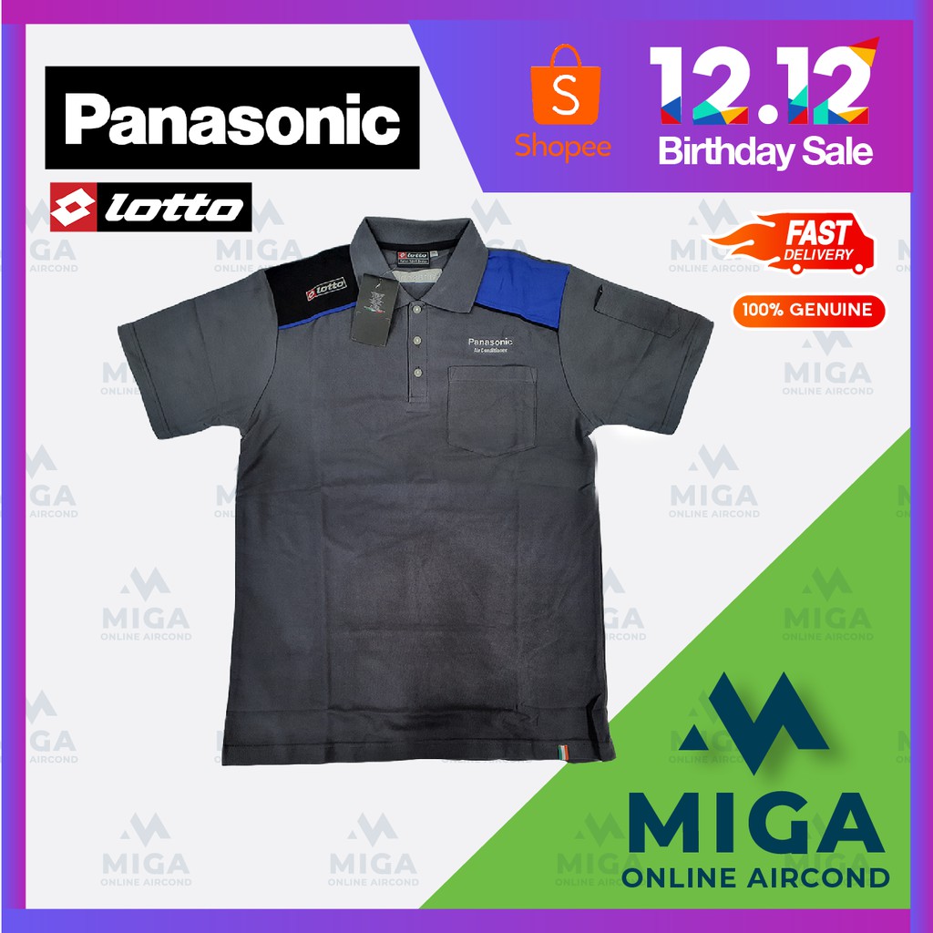 [ORIGINAL/GENUINE] PANASONIC T-SHIRT AIRCOND BAJU AIRCOND MAN BAJU ...