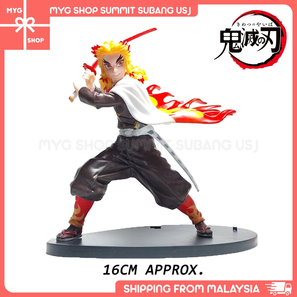 [OEM] Kyojuro Rengoku 煉獄 杏寿郎 Demon Slayer Action Figure Japan Anime ...