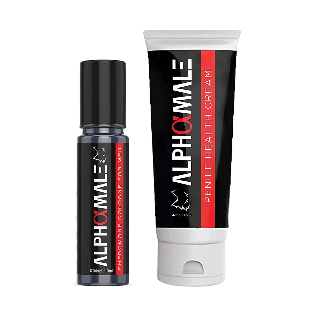 AlphaMale Premium Pheromone Cologne and Premium Penile Health Cream Bundle | Shopee Malaysia