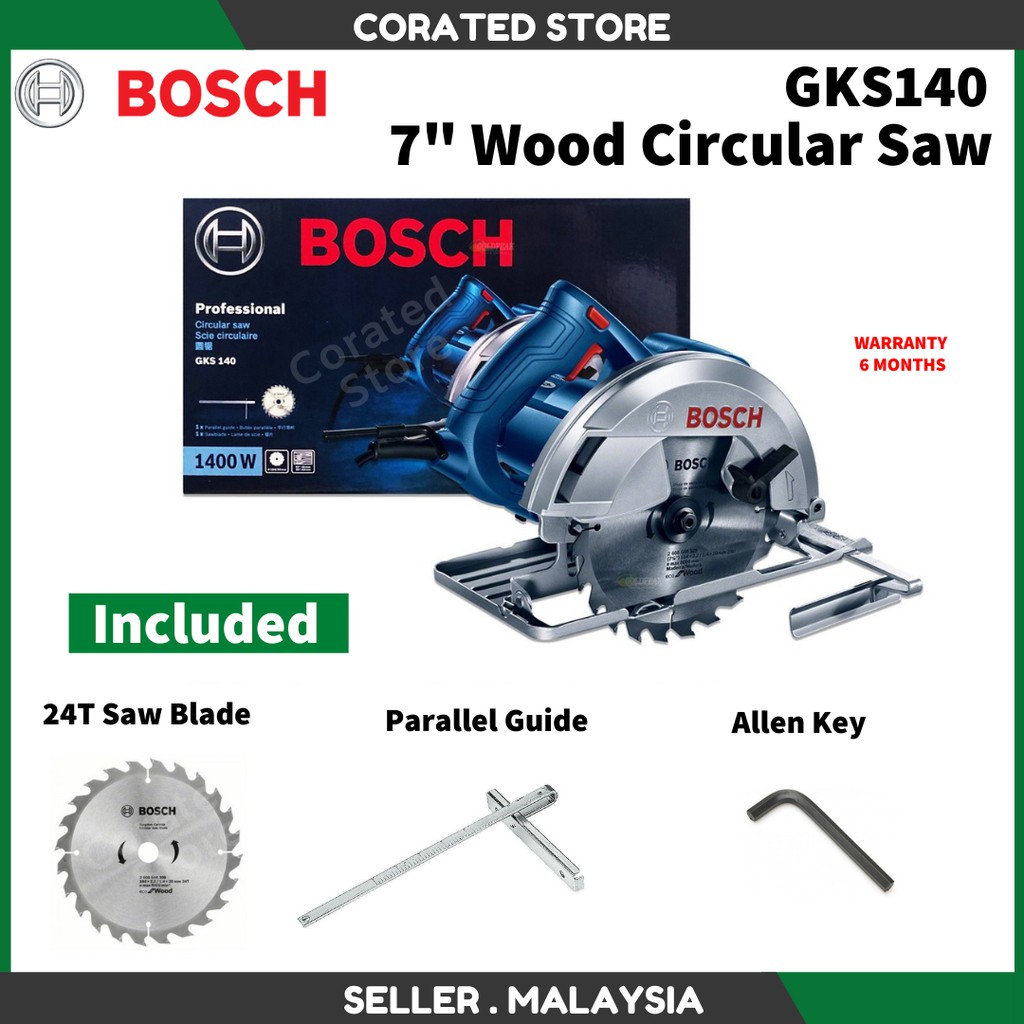 Bosch GKS140 7''1/4 Circular Saw Replacement GKS7000 (6 Month Warranty ...