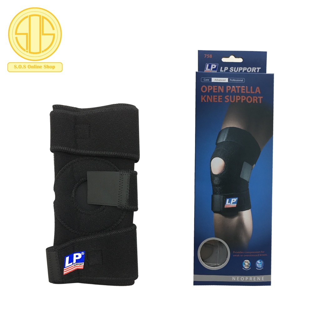 LP 758 Open Patella Knee Support (LP Knee Guard) [1pc/box] | Shopee ...