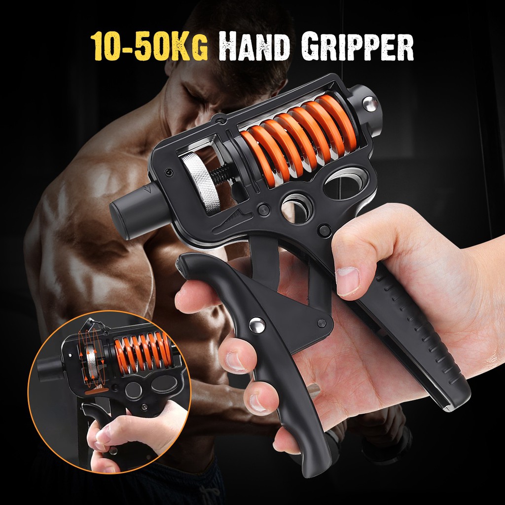 10-50KG Adjustable Power Grip Strength Training No Deformation | Shopee ...
