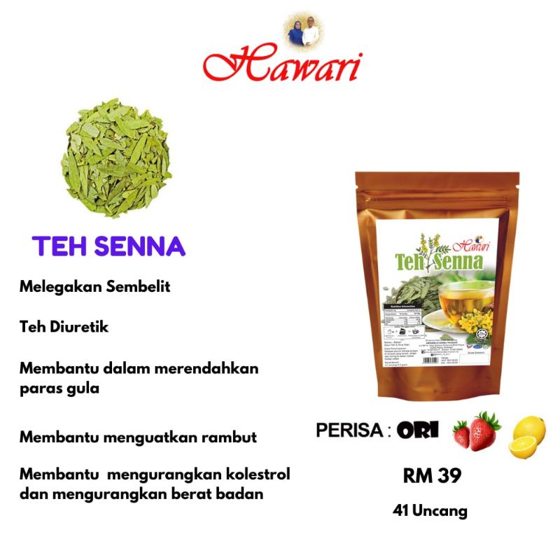 Teh Senna (ORI, LEMON, STRAWBERRY) | Shopee Malaysia