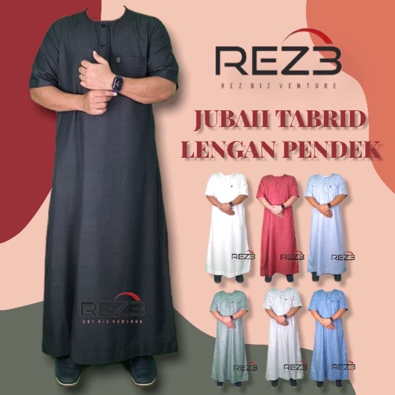 JUBHA LELAKI PREMIUM COTTON LENGAN PENDEK AL HAFIZ EXCLUSIVE // JUBAH ...