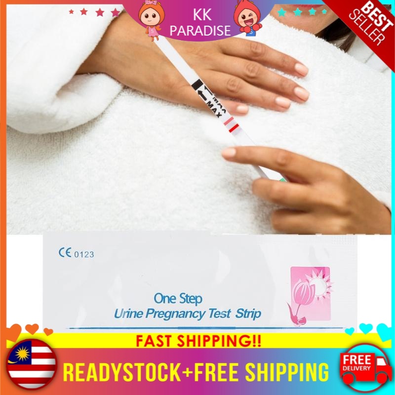 Ujian Hamil Cek Kencing Mengandung Subur | Pregnancy Test Kit Urine ...