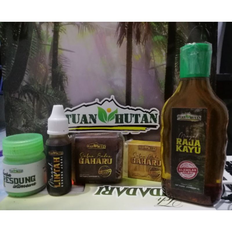 Tuan Hutan combo set E sabun dan lain2 | Shopee Malaysia