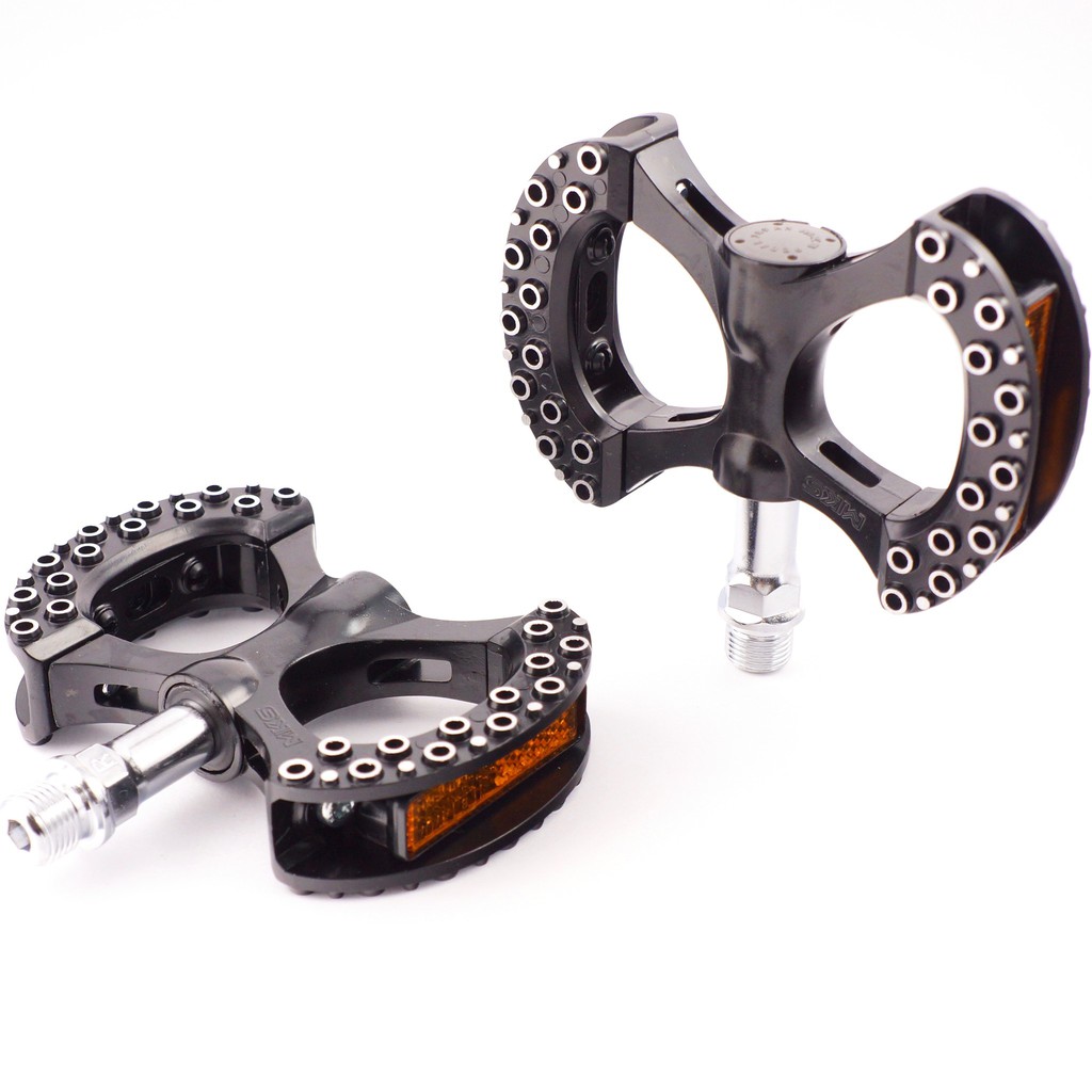 Mks Bicycle Mountain Bike Road Bike Black Bike Bicycle Pedal Lambda 9/16 "MTB Black Bike Bicycle ...