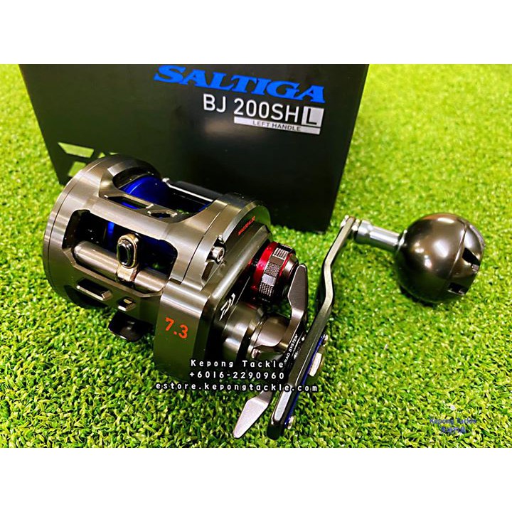 17 DAIWA Fishing reel SALTIGA BJ200SHL Reel BJ100SHL with 1 Year Local Warranty Daiwa BJ200HL ...