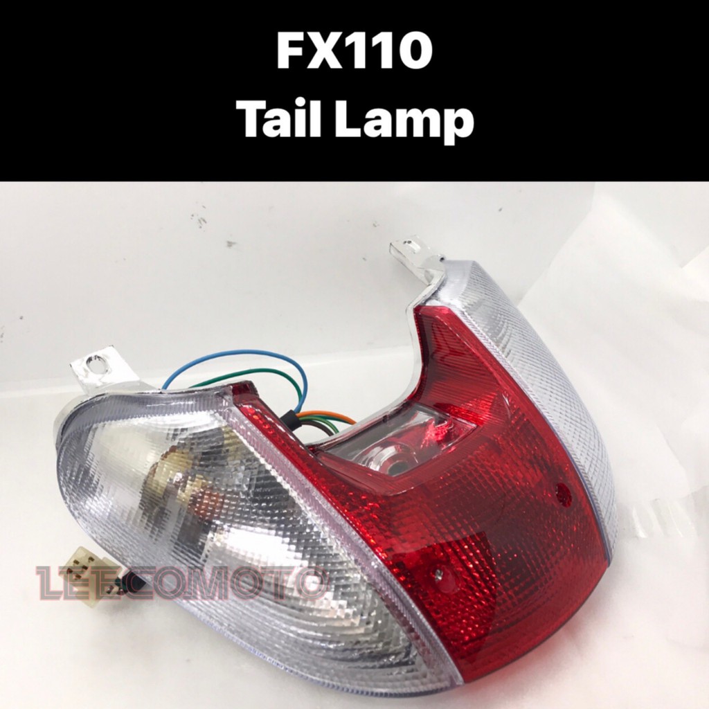 Rear Tail Light Tail Lamp Assy Taillamp Taillight Lampu Belakang Suzuki FX110 FX 110 / FXR150 ...