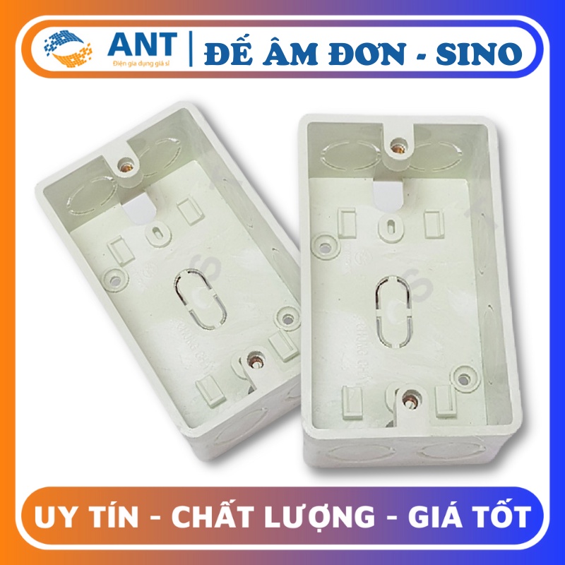 Single fireproof recessed base for SINO S2157 rectangular surface ...