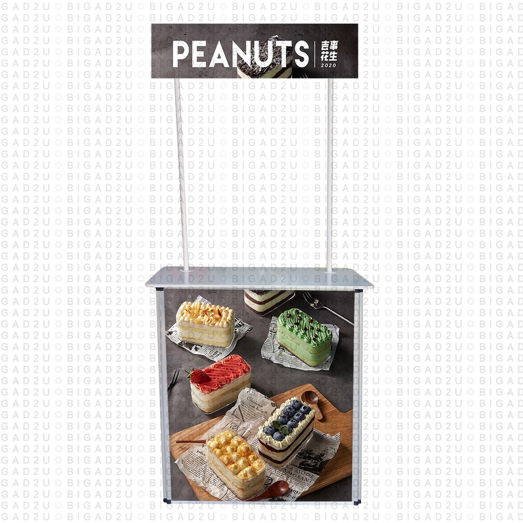 Aluminum Portable Promotion Counter Event Exhibition Sampling Booth ...