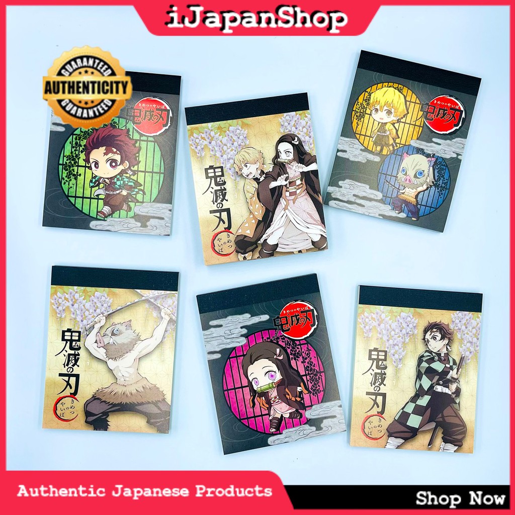 Demon Slayer Mini Pad Made in Japan | Shopee Malaysia
