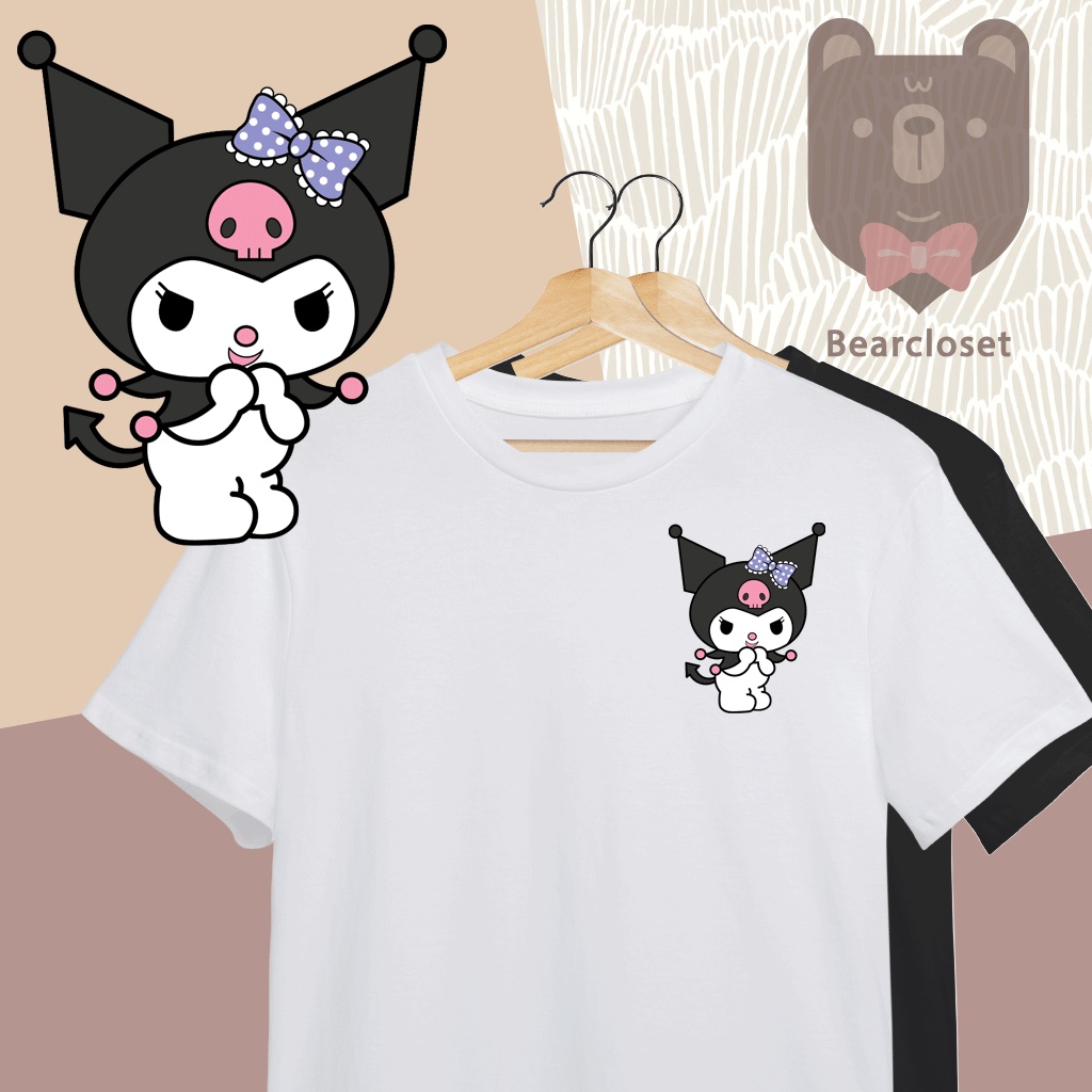 **READY STOCK** Kuromi Printed Graphic Short Sleeves T-Shirt Fashion ...