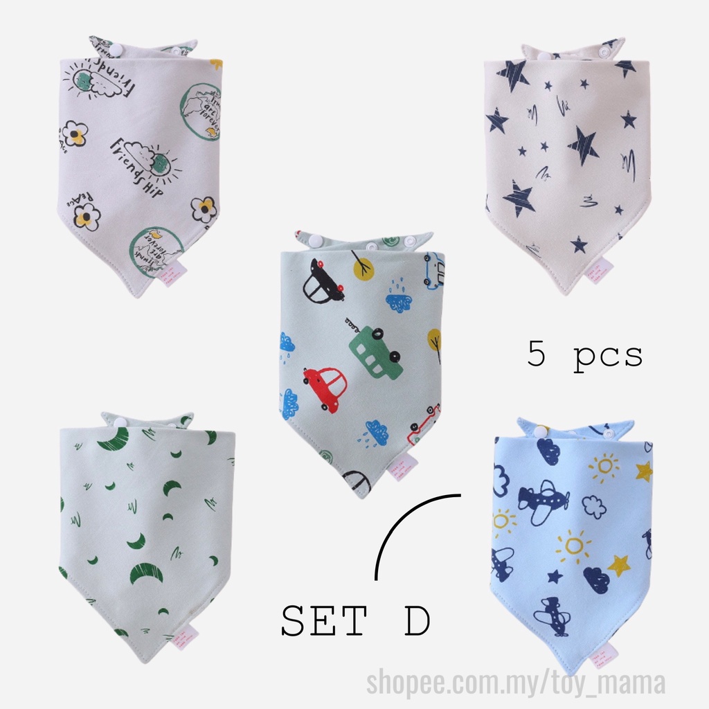 🇲🇾𝟓𝐩𝐜𝐬 𝐁𝐚𝐛𝐲 𝐁𝐚𝐧𝐝𝐚𝐧𝐚 𝐃𝐫𝐨𝐨𝐥 𝐁𝐢𝐛𝐬 𝐂𝐨𝐭𝐭𝐨𝐧 𝐁𝐚𝐛𝐲 𝐓𝐫𝐢𝐚𝐧𝐠𝐥𝐞 𝐁𝐢𝐛𝐬 - 𝐅𝐞𝐞𝐝𝐢𝐧𝐠 ...