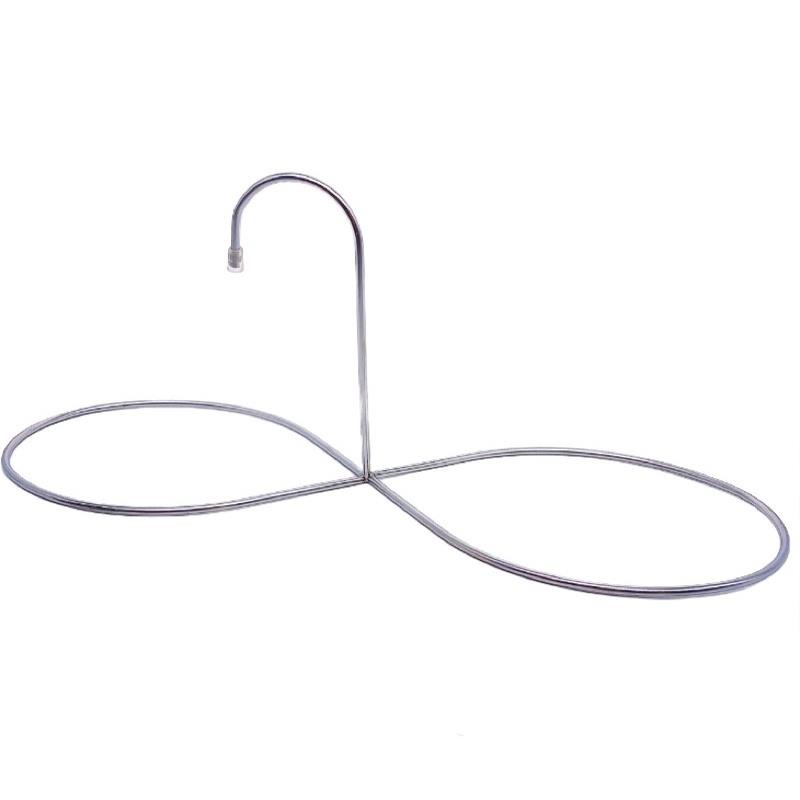 YQ 8 Shape Stainless Steel Hanger UPGRADED THICKER 8字形不锈钢衣架 | Shopee ...