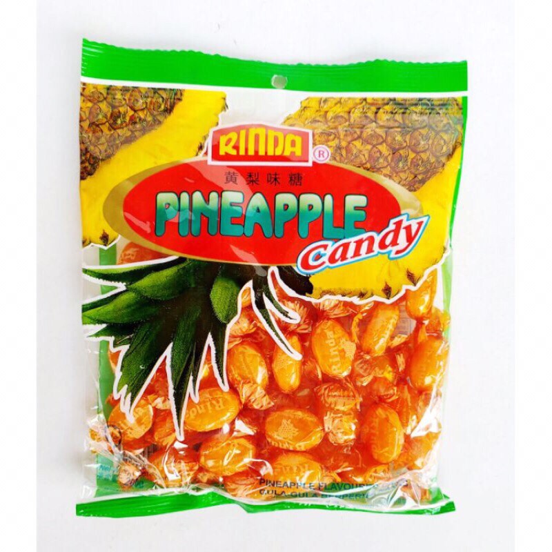 Rinda Candy 200g - Buttermint / Cola / Pineapple / Fruit flavoured ...
