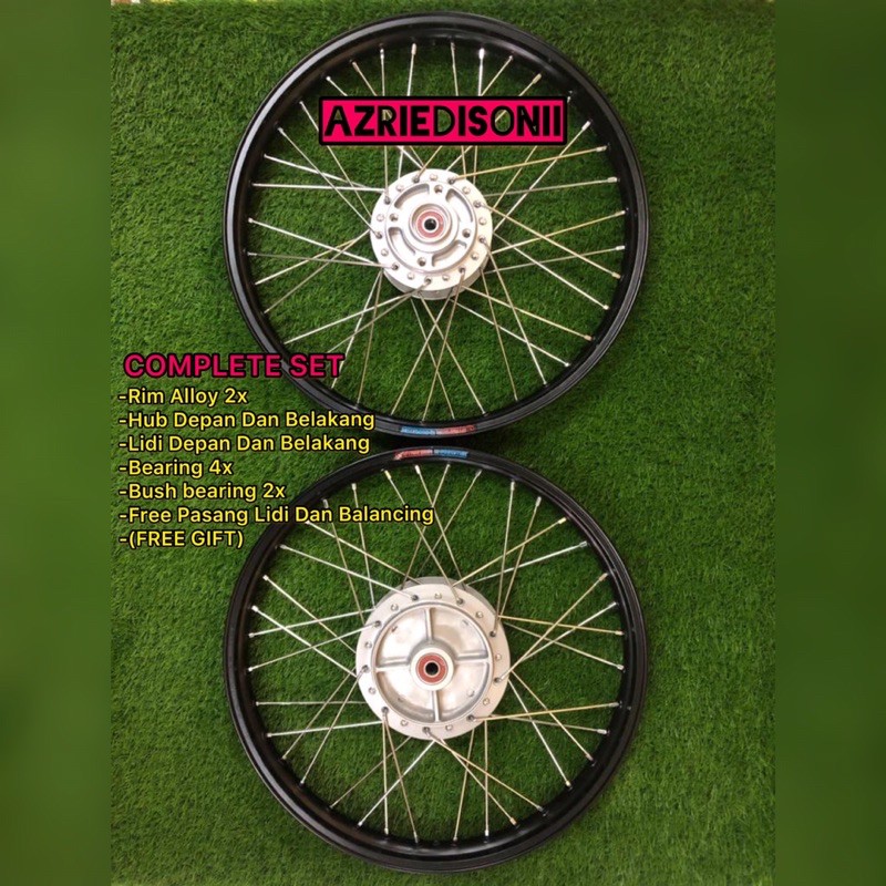 Rim Alloy Ex5/Ex5 Dream/Wave 100/Wave 125/Y125z/Y150/Y135 LC/Y110/Rxz ...
