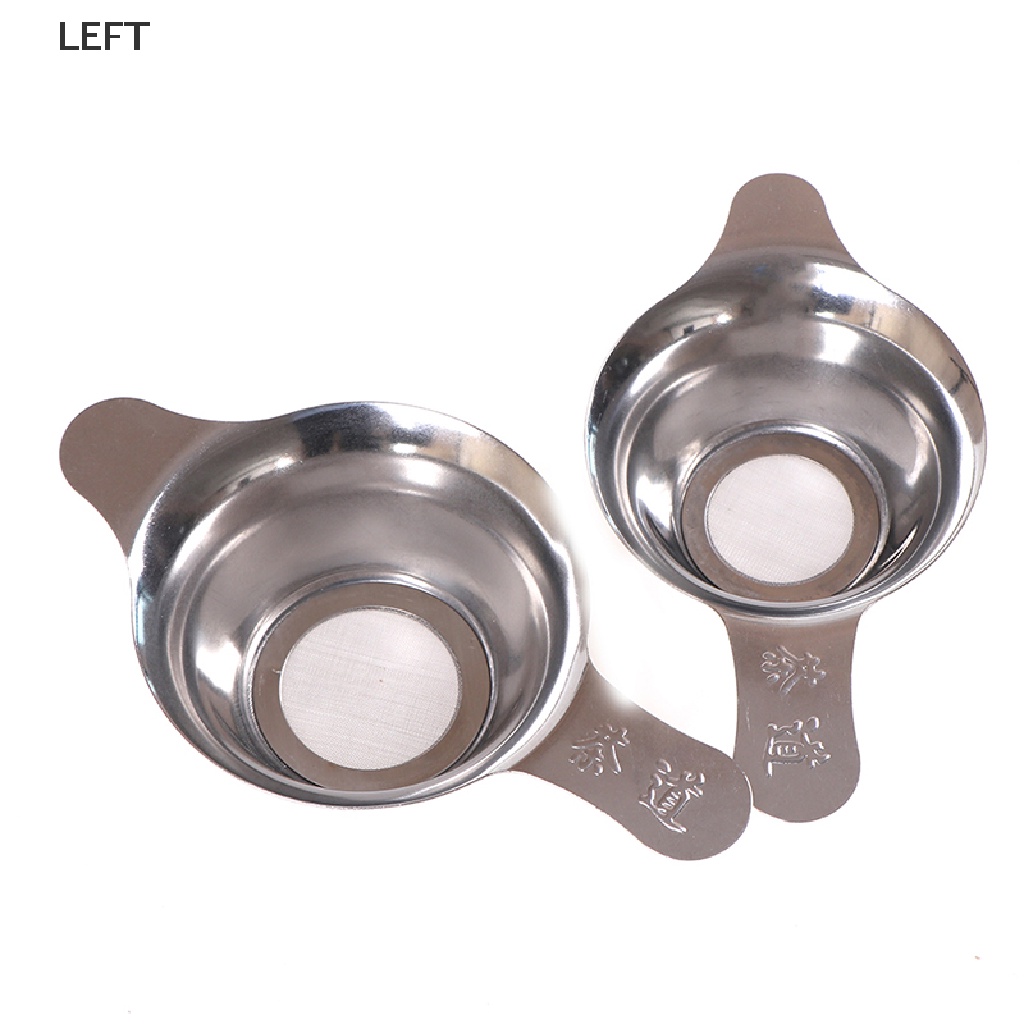 le Stainless Steel Tea Filter Fine Mesh Tea Leaf Funnel Tea Strainer ...