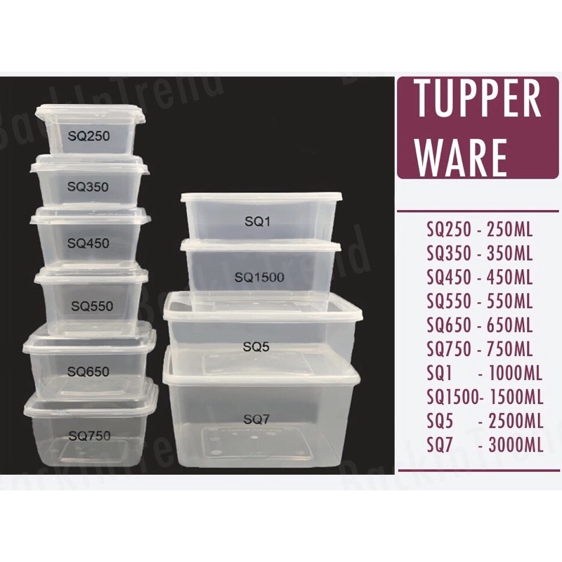 【𝓡𝓮𝓪𝓭𝔂 𝓢𝓽𝓸𝓬𝓴】Bekas Empat Segi square SQ250/SQ350/SQ450 (50pcs/pack ...