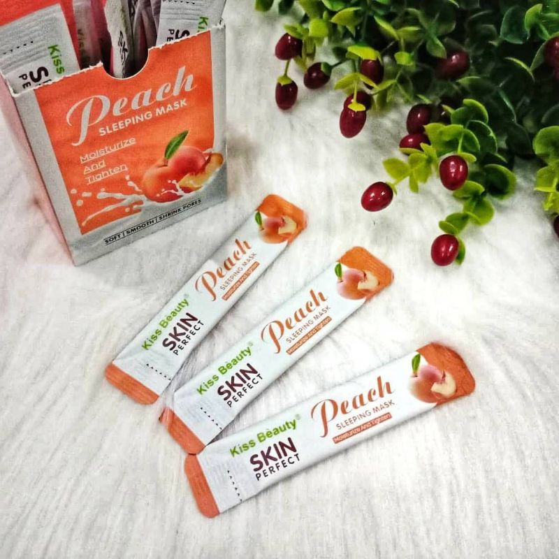 Kiss Beauty Peach Sleeping Mask-1BOX(20pcs) | Shopee Malaysia