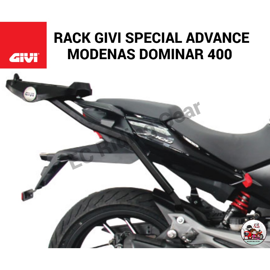 RACK GIVI 100% ORIGINAL GIVI SPECIAL ADVANCE RACK SRV MODENAS DOMINAR ...