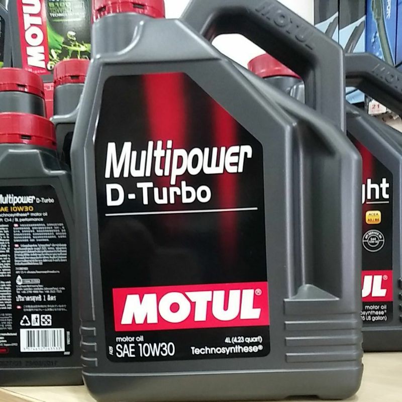 MOTUL D-Turbo Multipower Synthese10w30 (4L) | Shopee Malaysia