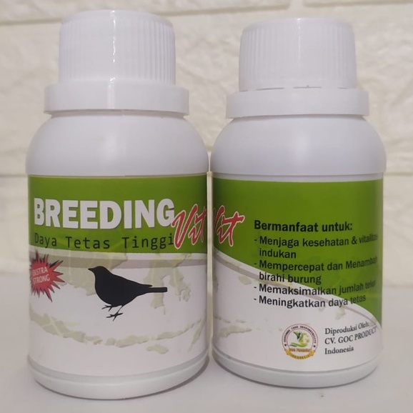 Breeding VIT Extra Strong GOC vitami breeding to increase egg ...