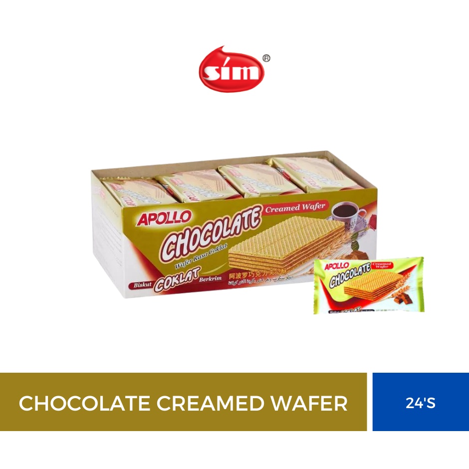APOLLO CREAM WAFER (12X24'S) | Shopee Malaysia