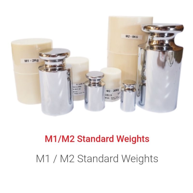 M1 2KG / 5KG High Grade Non - Magnetic Stainless Steel Standard Weight | Shopee Malaysia