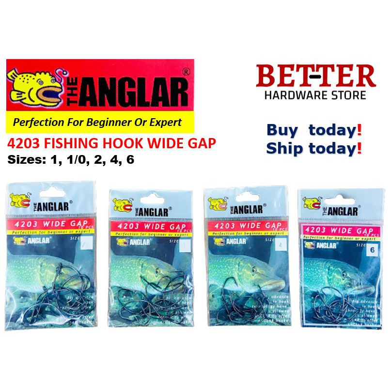 🔥LAST STOCK🔥 The Anglar Fishing Hook 4203 Mata Rawai Pancing Mata Kail ...